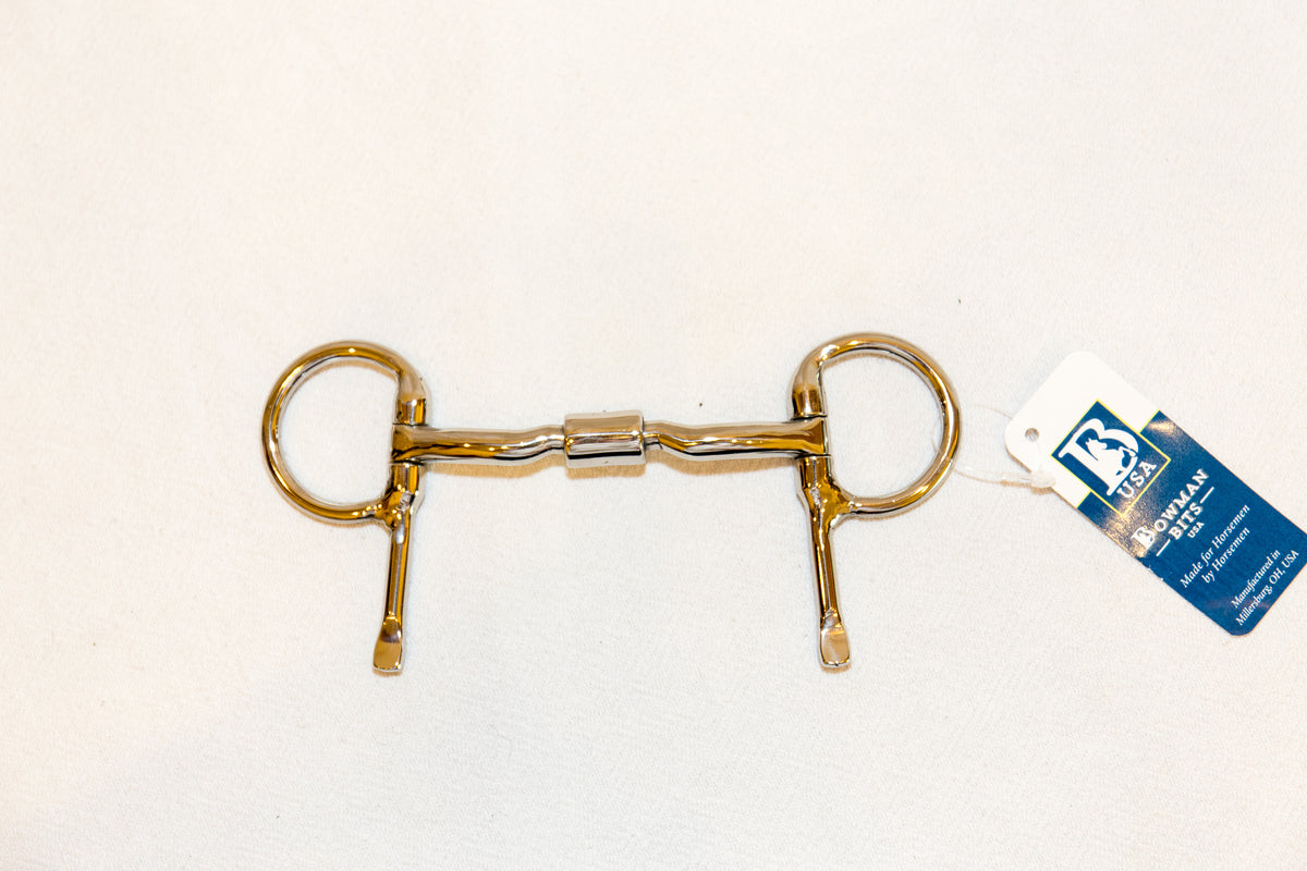 Bowman Half Cheek Low Port Roller Comfort Bit – Mr Mikes Mini Tack Shack